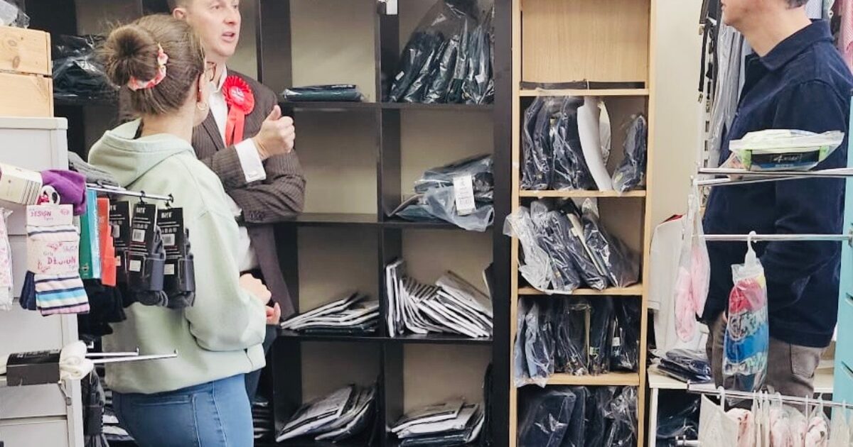 Visit to Togs - Ed Miliband